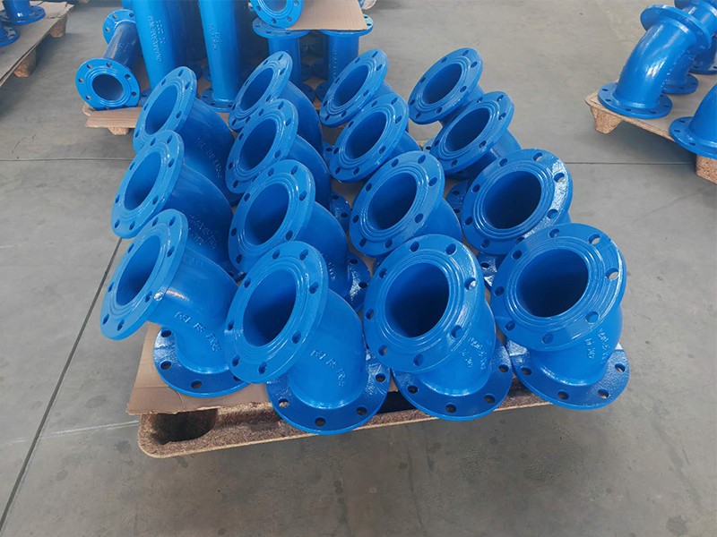 Ductile Iron Double Flanged Bend-45° – QINGDAO YONGTONG DI PIPE CO.,LTD